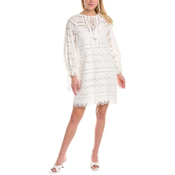 Pearl By Lela Rose | Dresses | Pearl By Lela Rose Eyelet Tunic Dress ...
